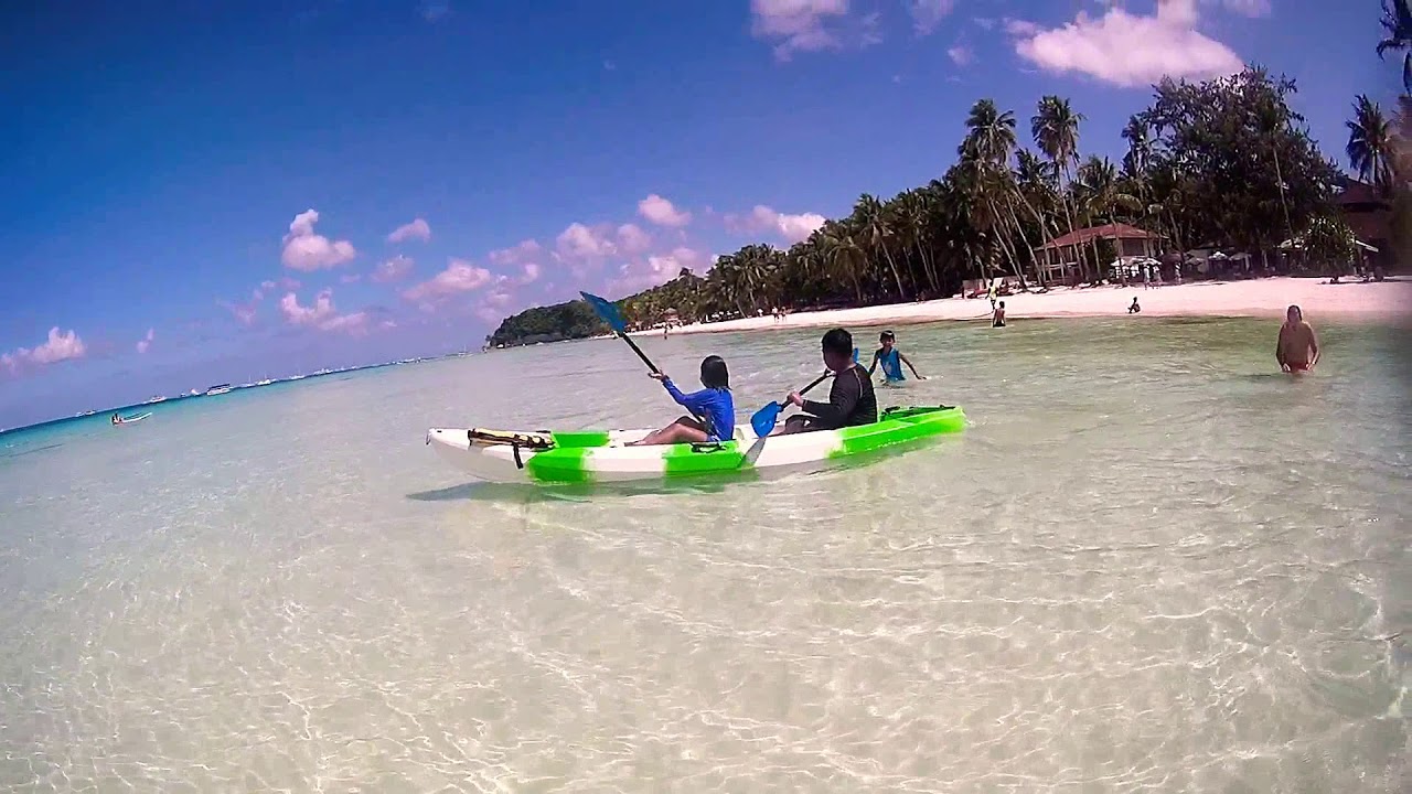 Kayak in Boracay - YouTube