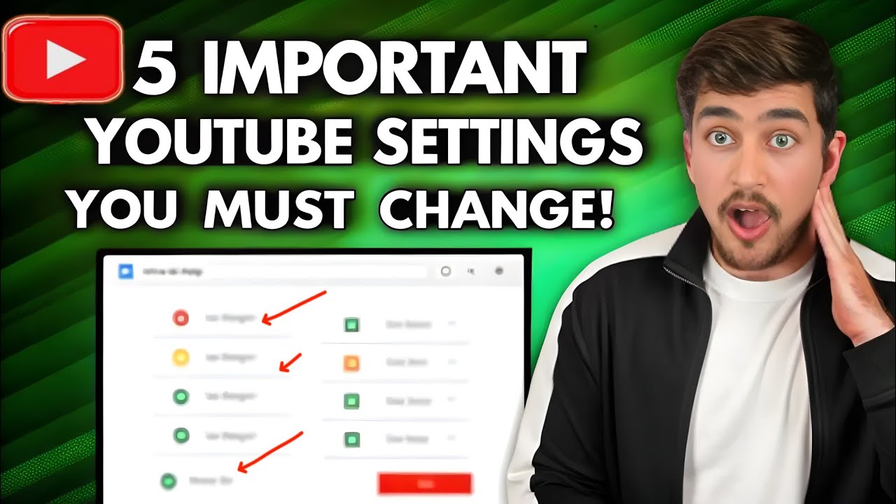 Youtube channel important settings | "Studio.youtube.com! - YouTube