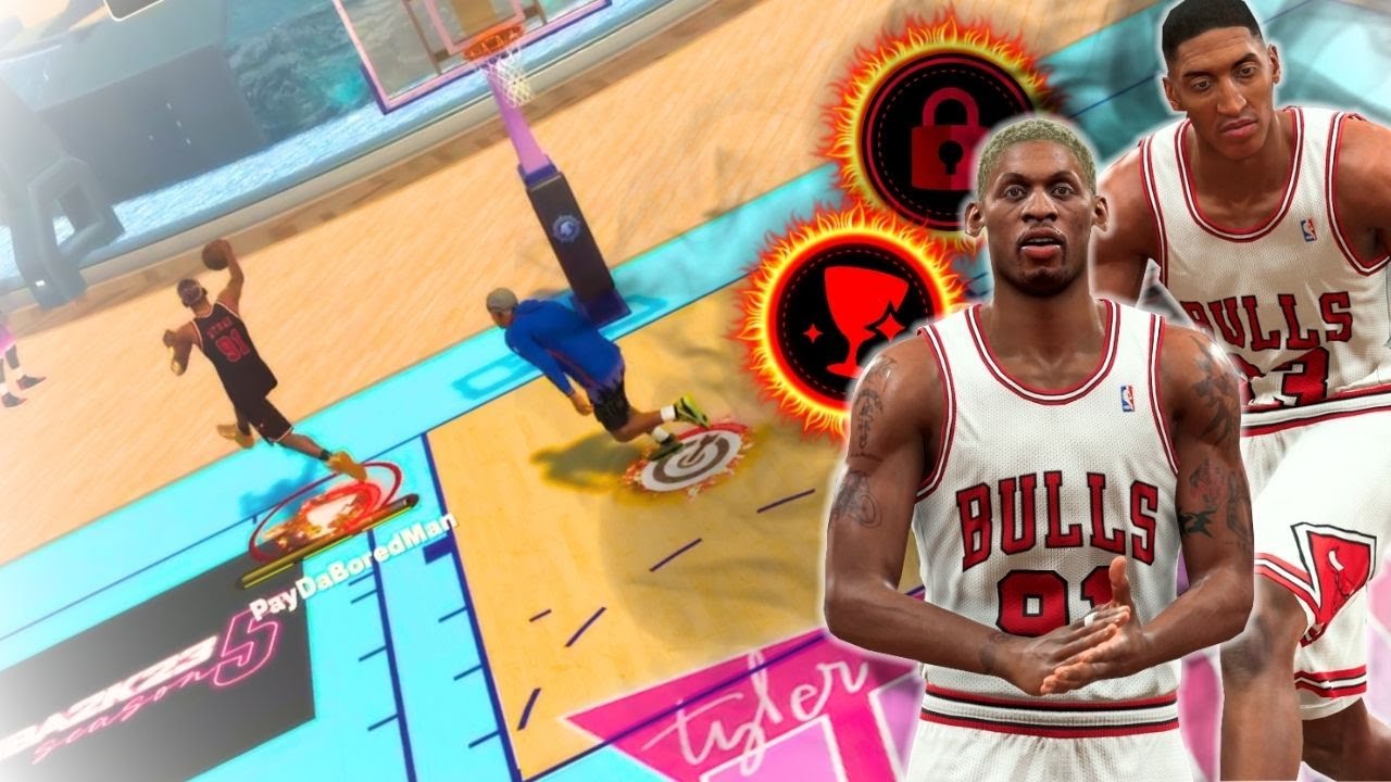 SCRAPPY WING Dennis Rodman and Scottie Pippen Hustle their way to ...