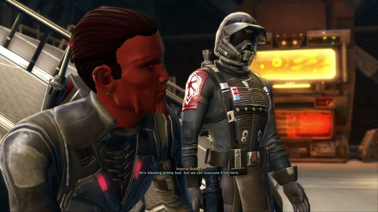 SWTOR: Sith Warrior saves Lord Cytharat - YouTube
