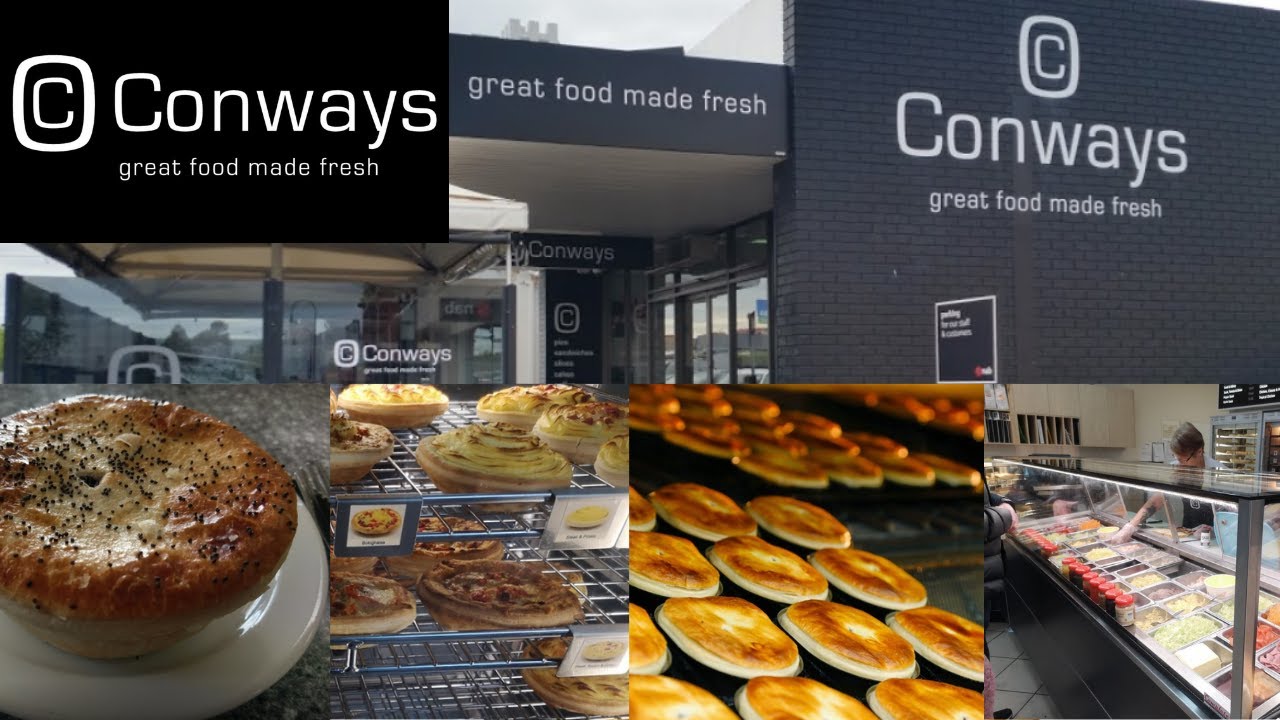 Checkout Basket Conways Pies Horsham - YouTube