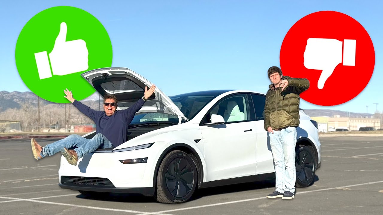 We Just Got a NEW Tesla Model Y...and We Completely Disagree About It ...