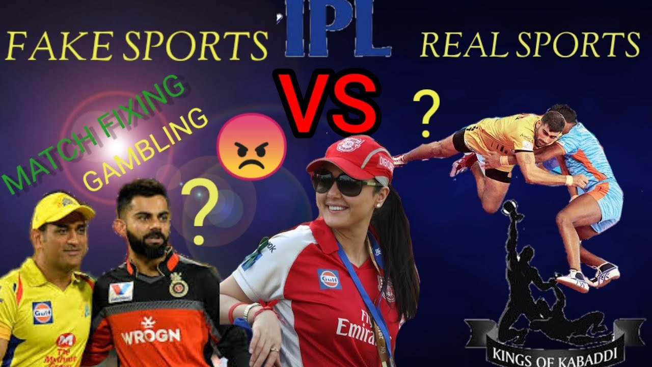 FAKE SPORTS VS REAL SPORTS - YouTube
