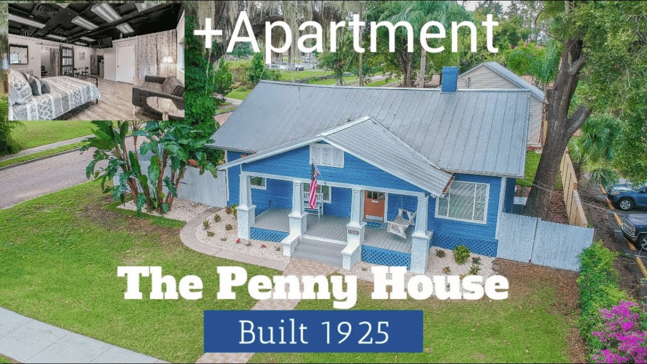 1925 Historical Home - The Penny House / Howard / Cave Tour! Dade City ...