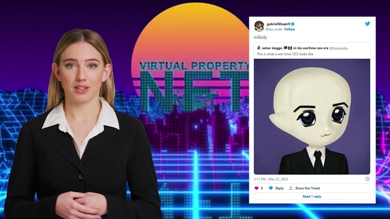 Elon Musk Tweets Miladys NFT Meme—Price Predictably Pumps - YouTube