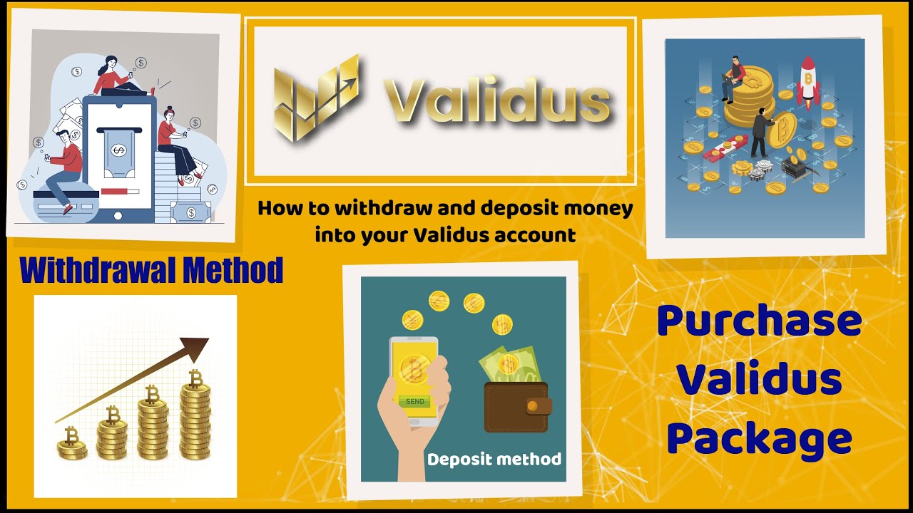 How to activate and withdraw money from Validus account - YouTube
