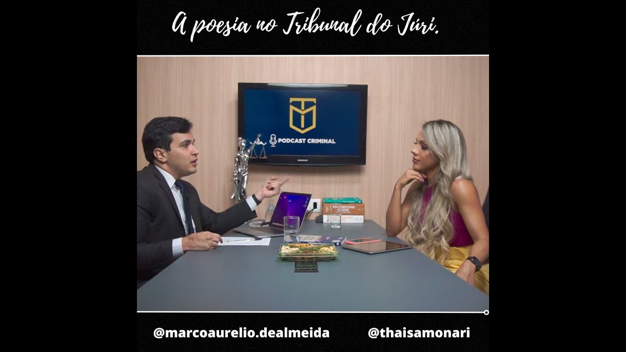 A poesia no plenário do Tribunal do Júri. - Dr. Marco Aurélio de ...