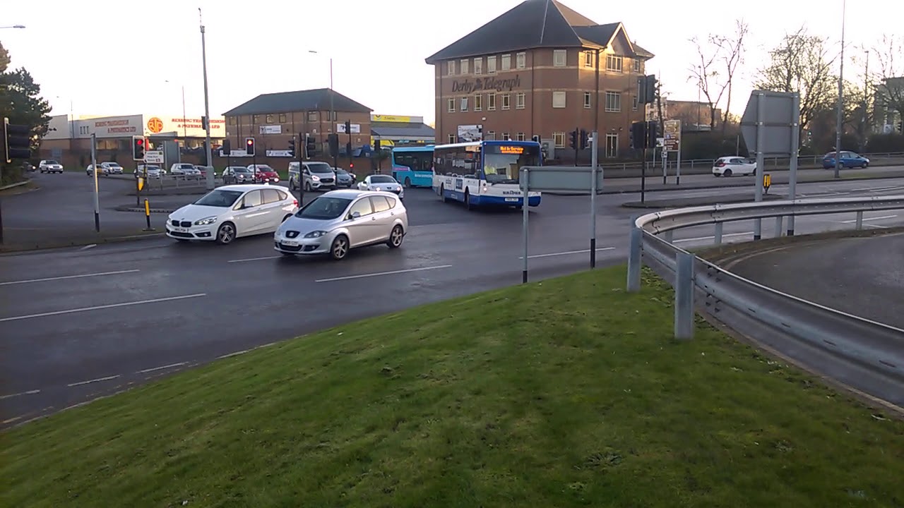 Trentbarton Unibus at Derby - YouTube