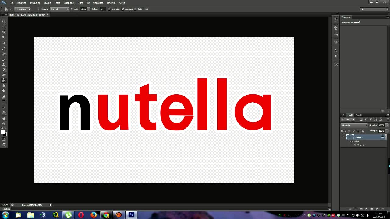 Nutella Logovector