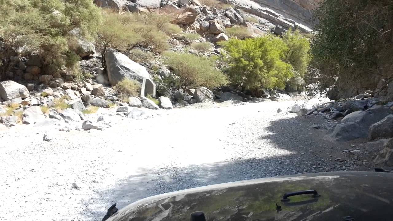 Wadi Tanuf Oman - Full drive - YouTube