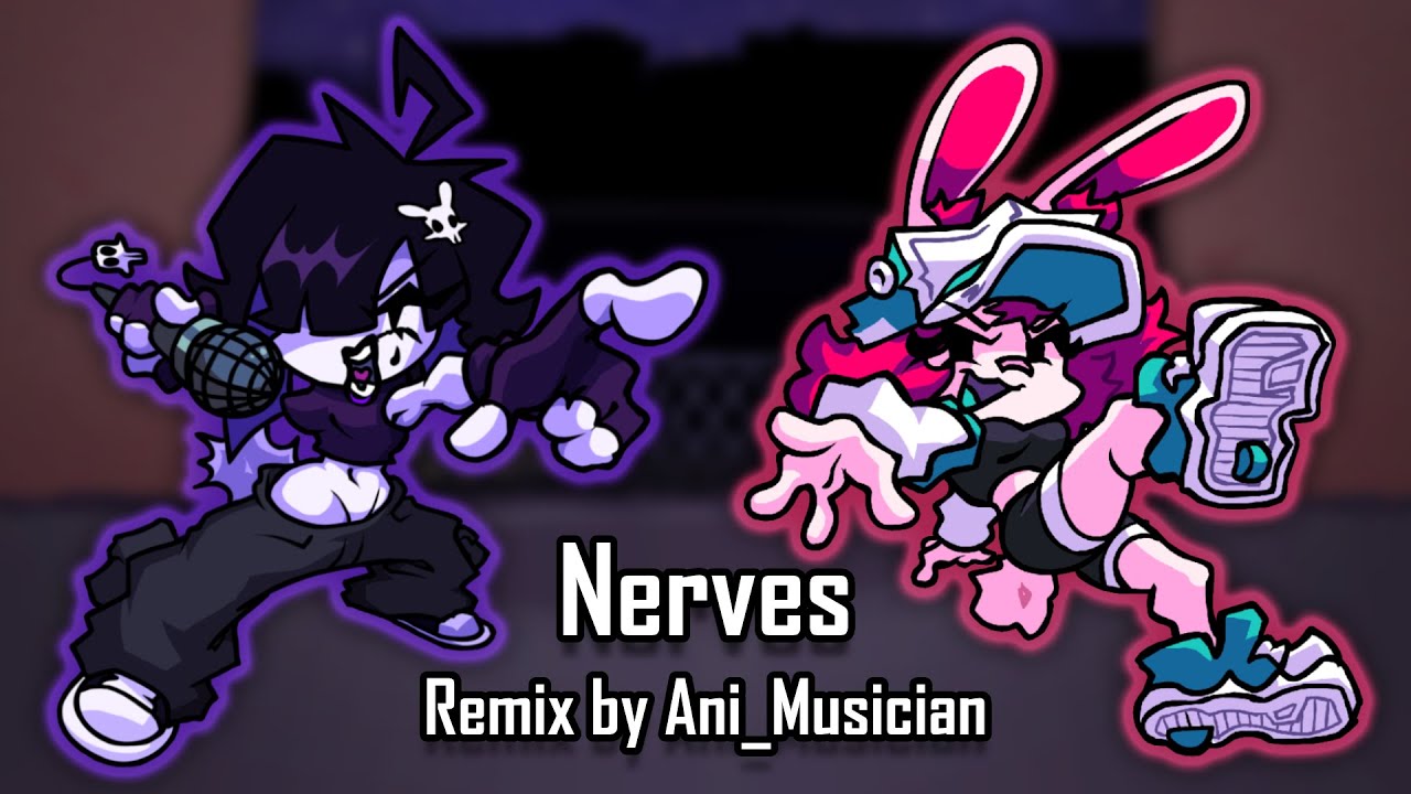 FNF Remix | Nerves ft. Mora & Skarlet - YouTube