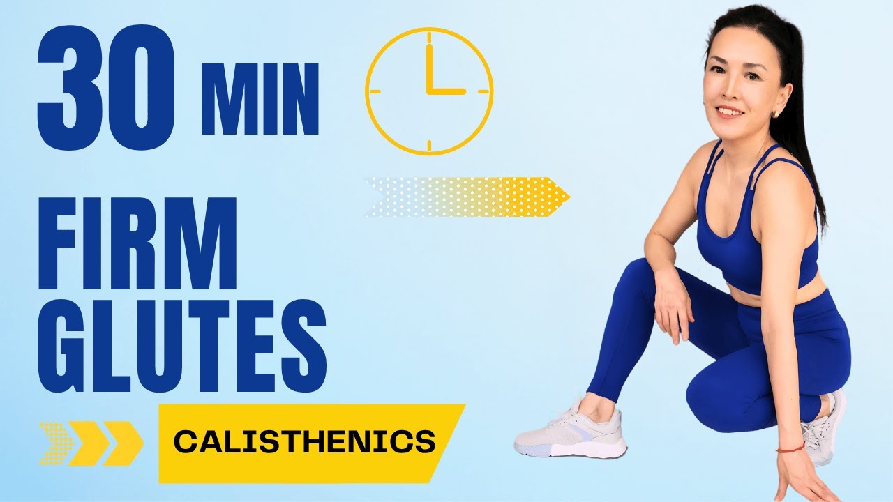 Lift Your Glutes in 30 Min! No-Equipment Workout - YouTube