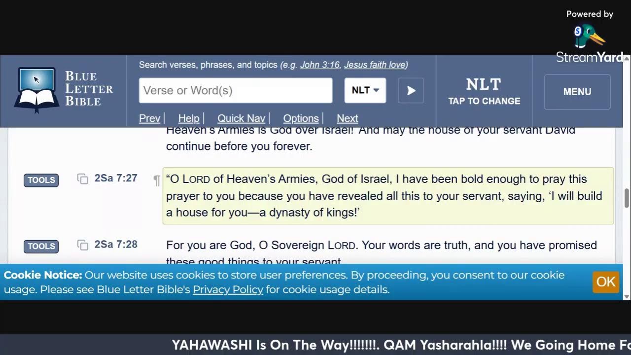 2 Samuel Chapter 7: The Promise To King David - YouTube