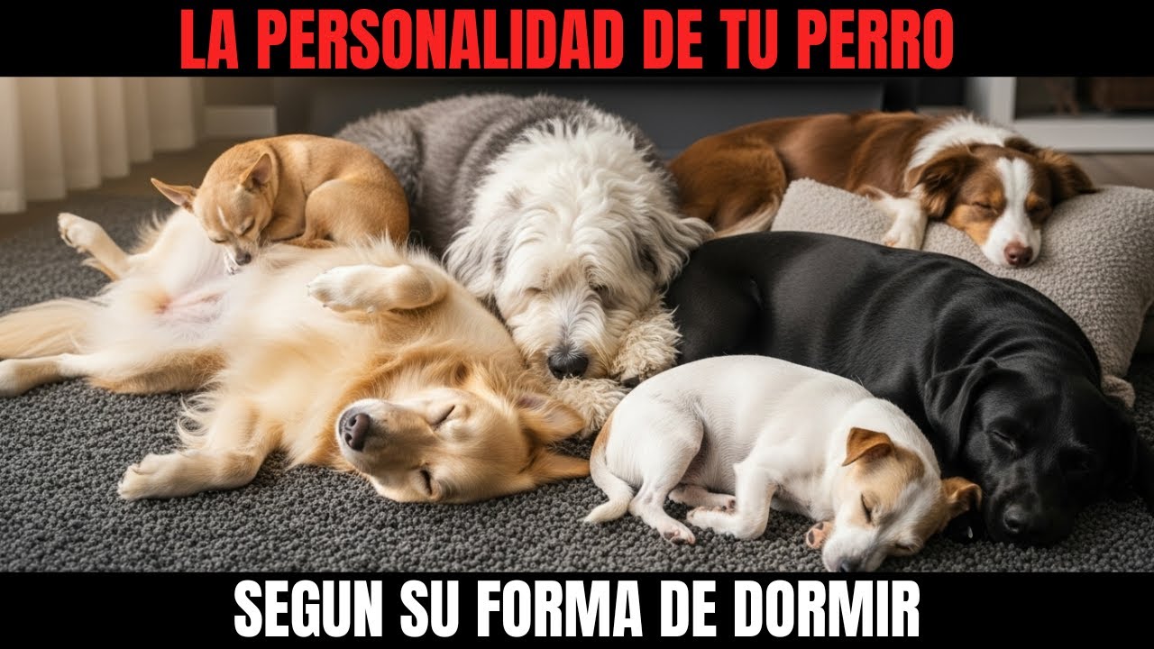 Lo que la posición de sueño de tu perro revela sobre su personalidad ...