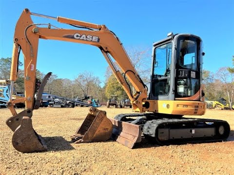 2015 Case CX50B ZTS Mini Excavator Lot#331 - YouTube