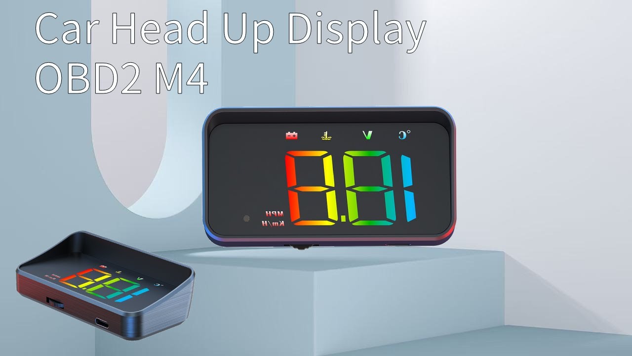 2025 obd2 hud M4 speedometer diagnostic tools car alarm car accessories ...