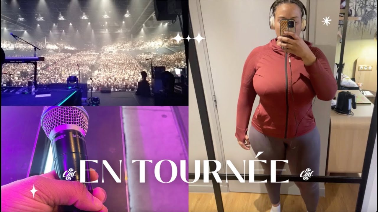 VLOG: MA VIE DE ROCKSTAR Ma première tournée, Sport, les coulisses, Je ...