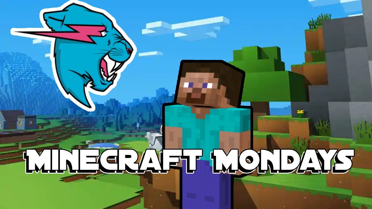 Building MrBeast Logo in Minecraft - YouTube
