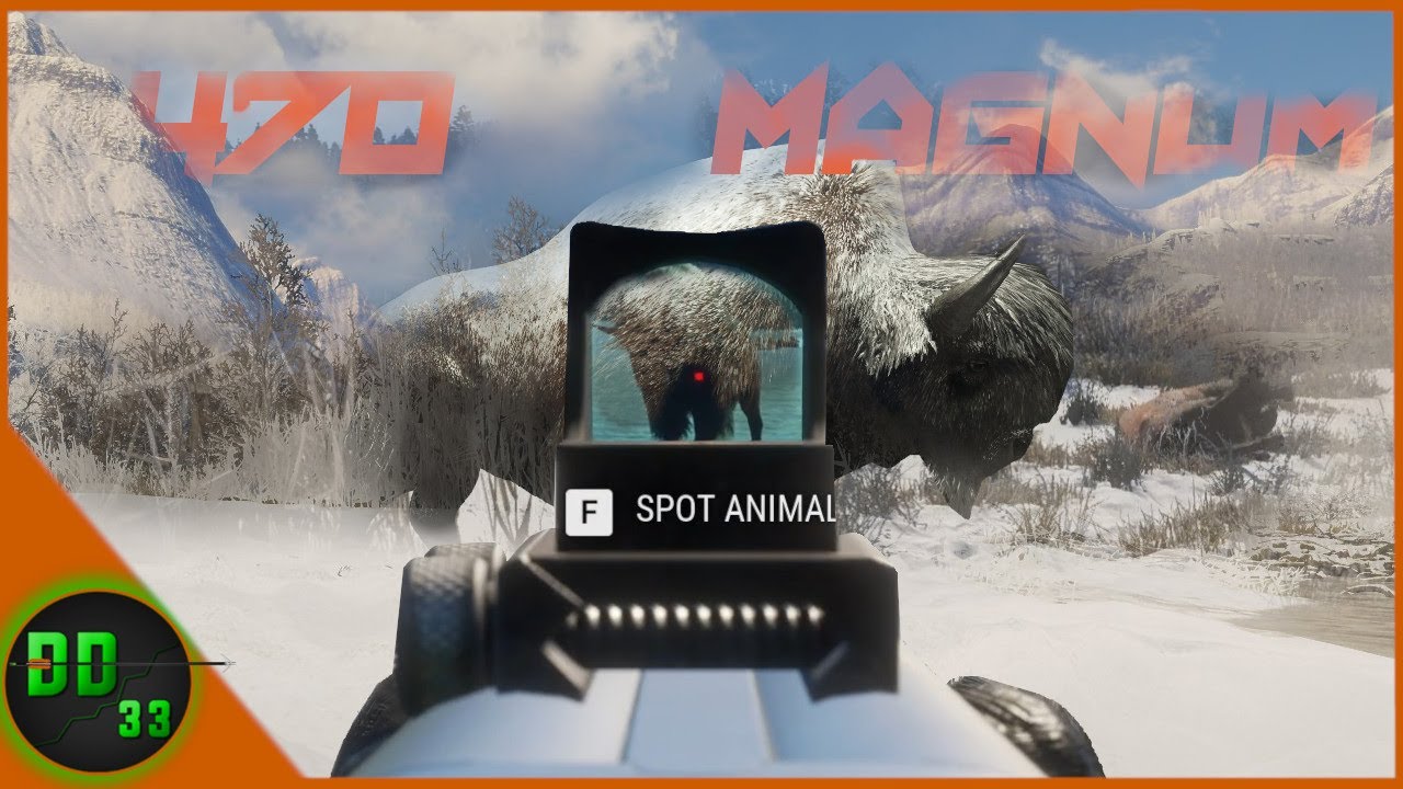 The 470 MAGNUM Does Amazing On Wood Bison! Call Of The Wild - YouTube