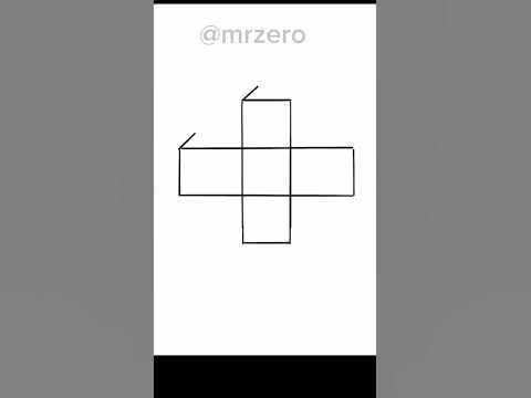 3D rectangle drawing easy - YouTube