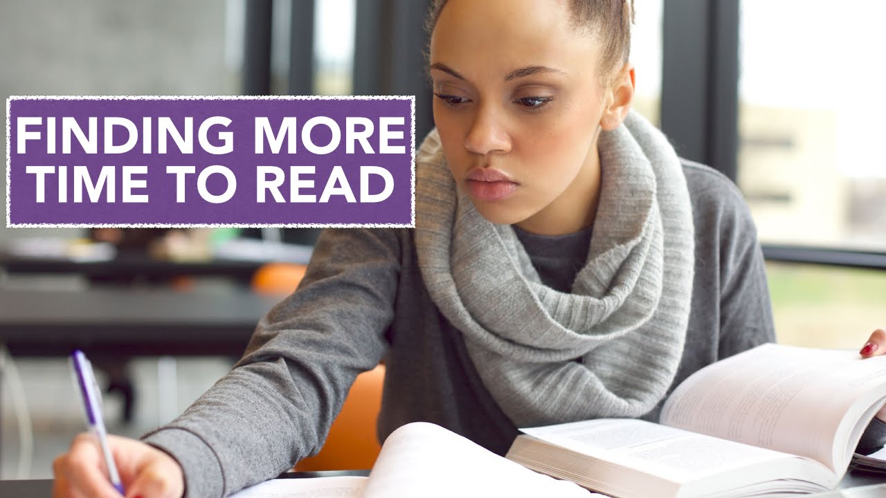 Finding More Time to Read - YouTube