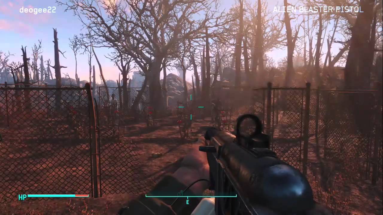 FALLOUT 4: ALIEN BLASTER SECRET WEAPON WALKTHRU! - YouTube