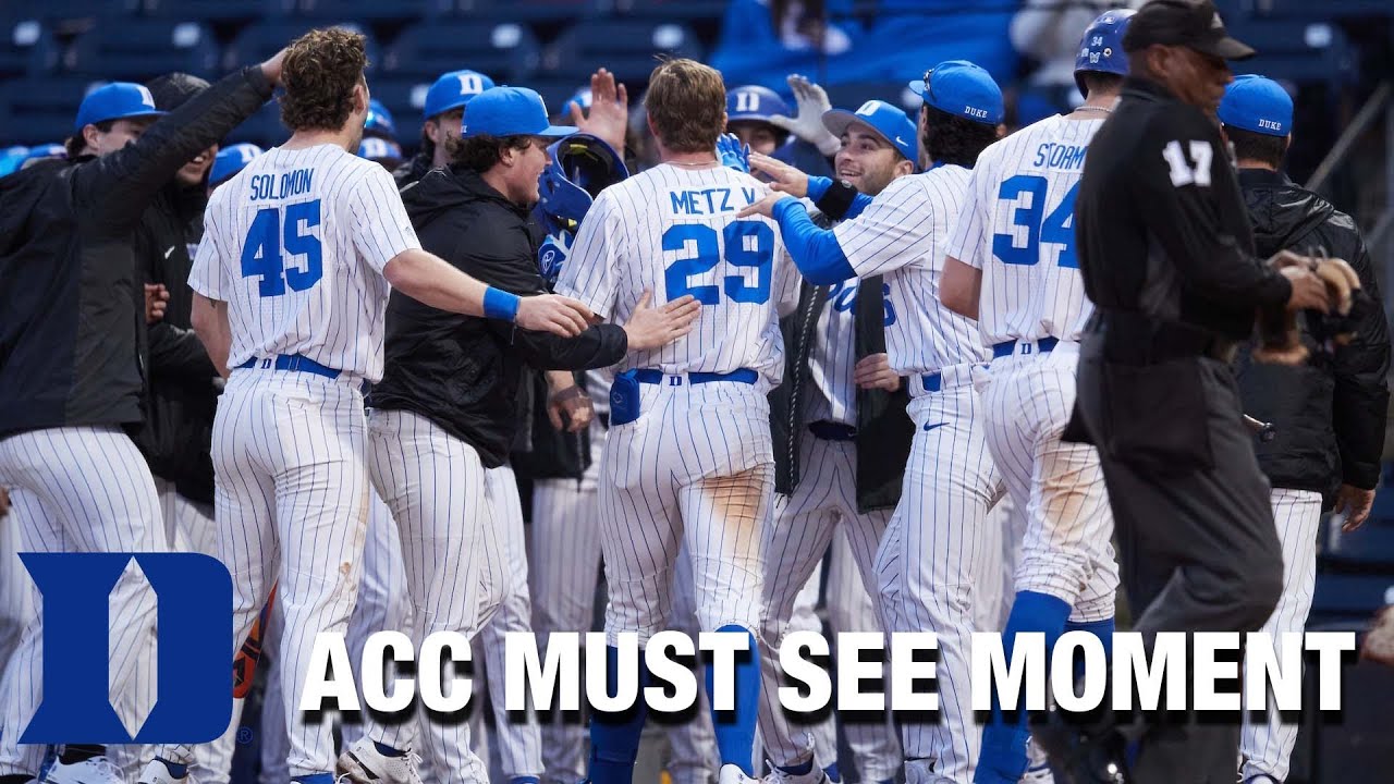 Duke's MJ Metz Ties It Up In A Major Way | ACC Must See Moment - YouTube