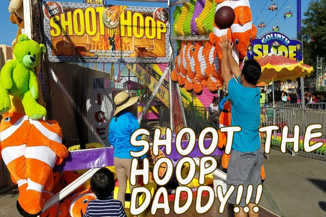 OC FAIR Shoot the Hoop Challenge Trying to win for a Prize - YouTube