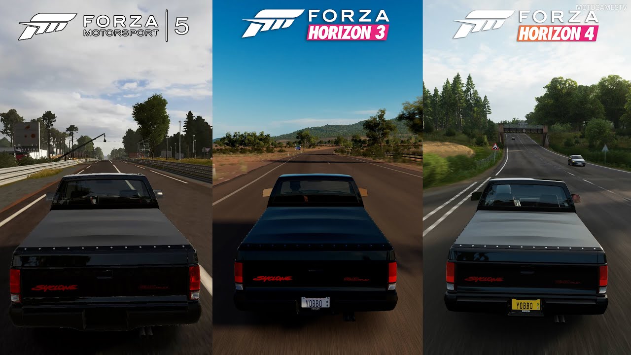 Forza Motorsport 5 vs Forza Horizon 3 vs Forza Horizon 4 - 1991 GMC ...