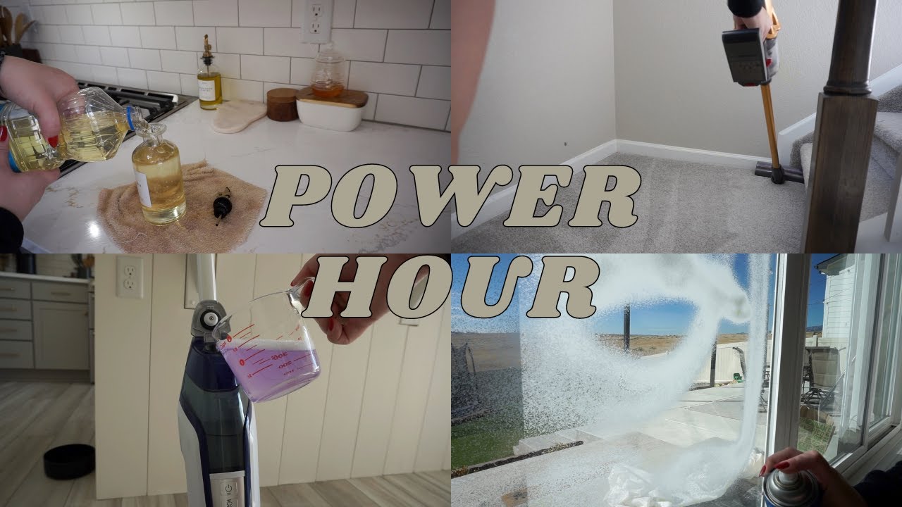 CHILL POWER HOUR CLEAN WITH ME - YouTube
