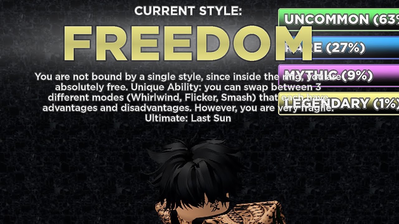 USING THE NEW LEGENDARY FREEDOM (WALLY) STYLE (Untitled Boxing Game ...