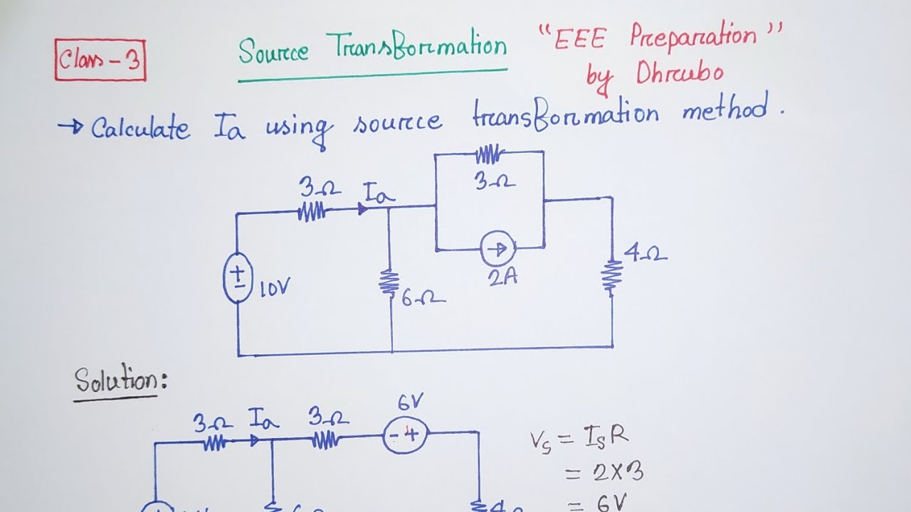 Source Transformation math problem (Class-3) Playlist- Source ...