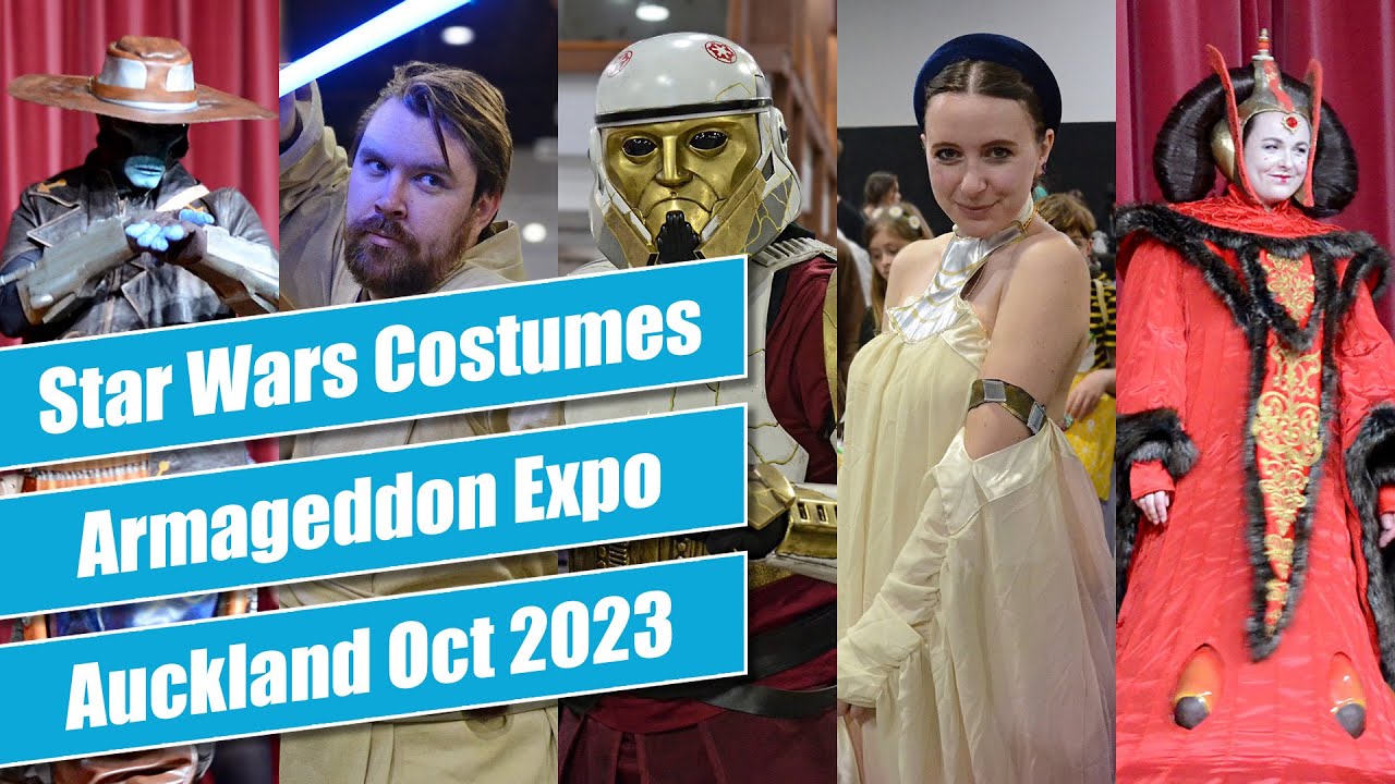 Star Wars Costumes - Armageddon Expo Auckland October 2023 - YouTube