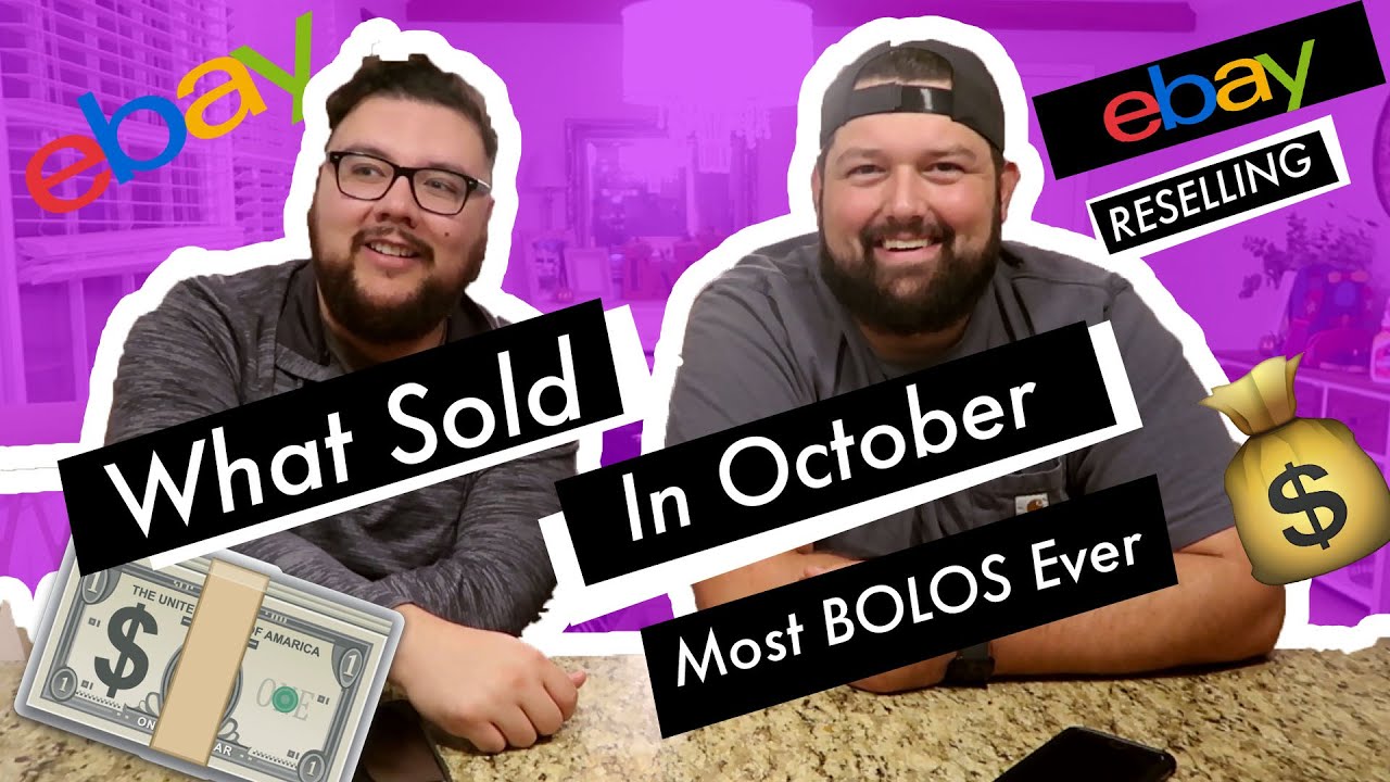 EBAY SALES - WHAT SOLD ON EBAY IN OCTOBER 💵2019. LARGEST BOLO LIST WE ...