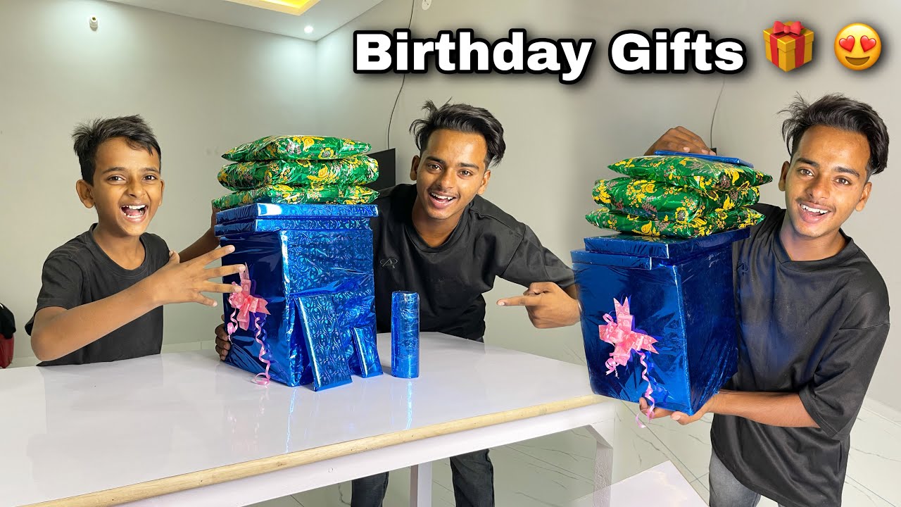 Unboxing My Birthday Gifts 🎁 Best Gift Ever 😍 - YouTube