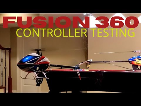 Blade Fusion 360 Helicopter | Stability Testing W/New Controller ...