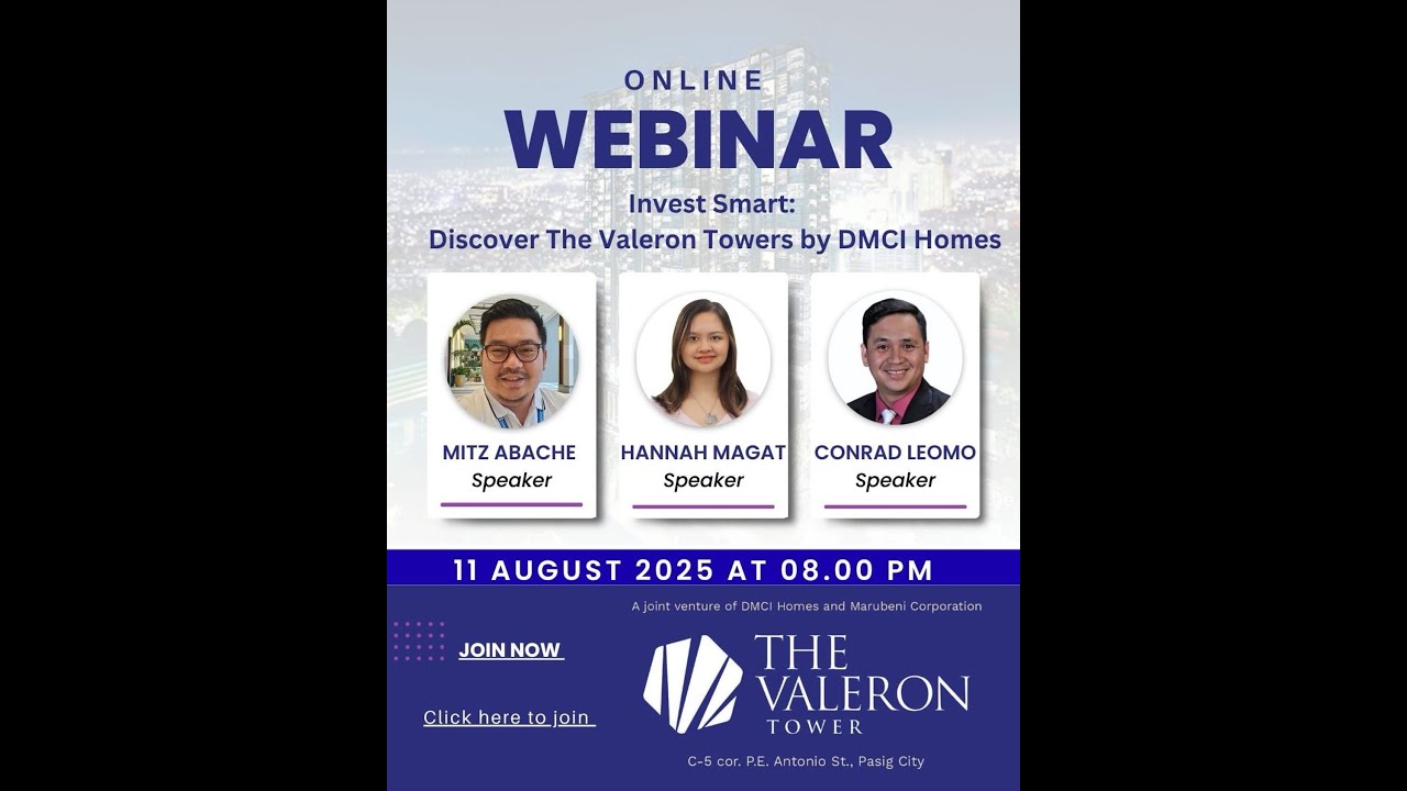 Valeron Tower Webinar Recorded Session 🏙️ - YouTube