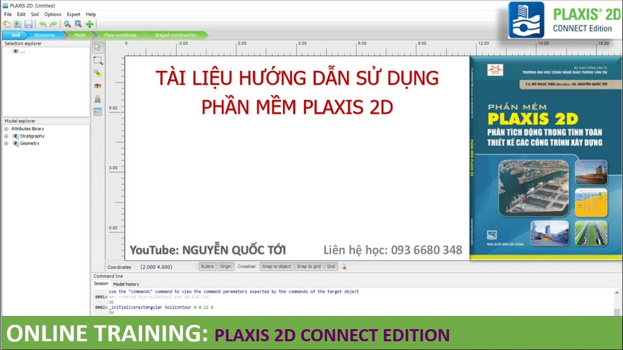 PLAXIS 2D - Tài liệu hướng dẫn sử dụng phần mềm | @NGUYENQUOCTOI - YouTube