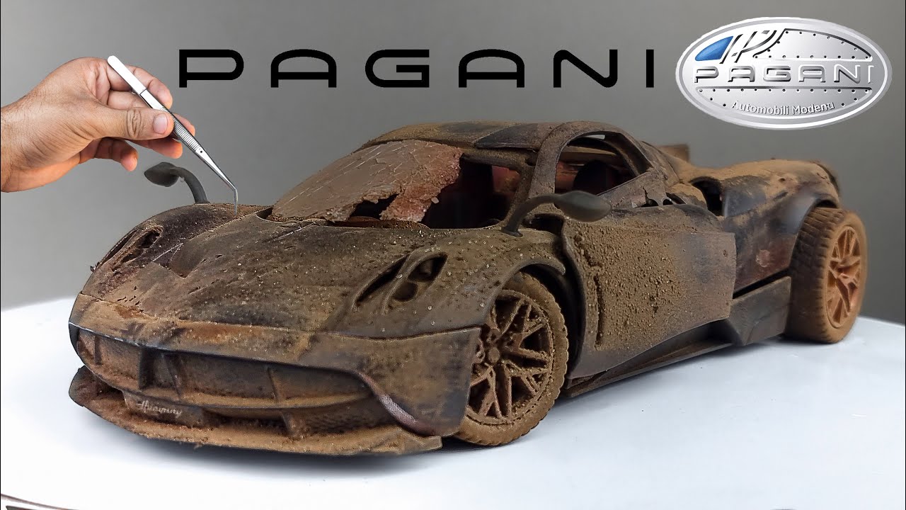 Restoration Abandoned PAGANI Huayra | Restoration in sports mode ...