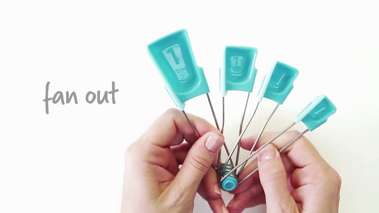 Levoons The world's best leveling measuring spoons by Dreamfarm - YouTube