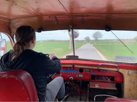 Ford F700 1960 passenger POV - YouTube
