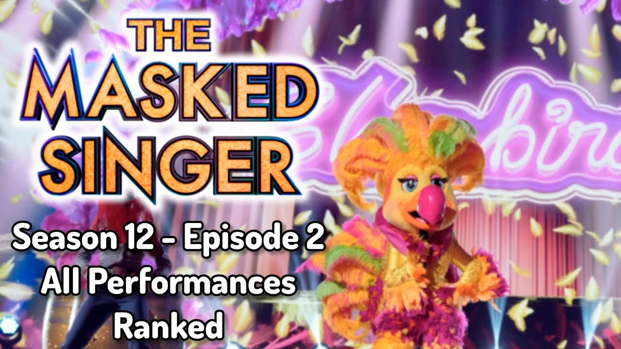 The Masked Singer - Season 12, Episode 2 - All Performances Ranked ...