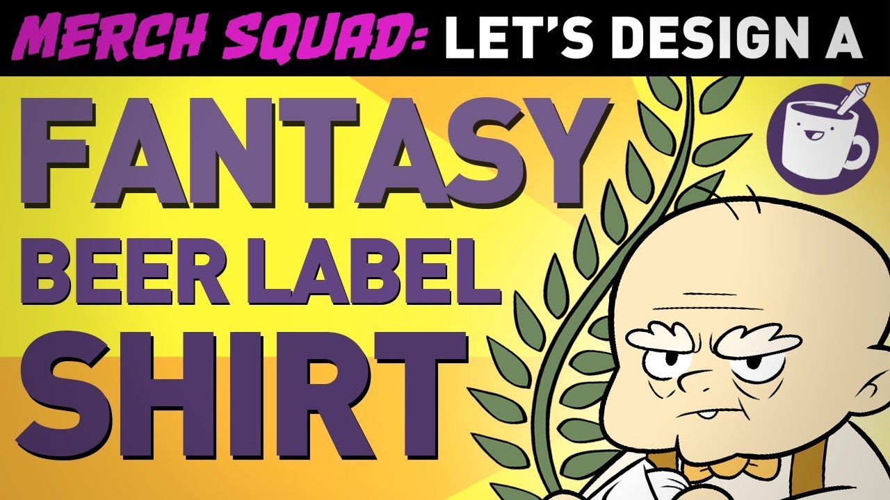 Artists Design Fantasy Beer Label Shirts - YouTube