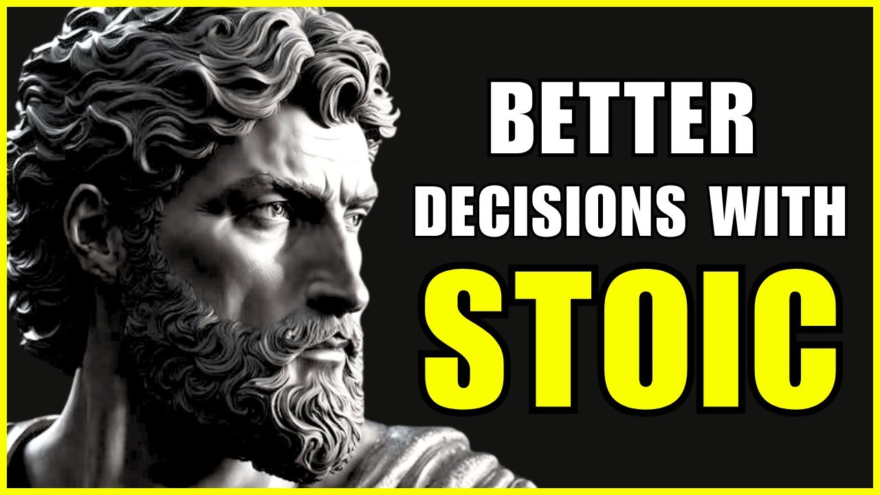 4 Stoic Strategies for Better Decision Making #stoic #stoicism - YouTube