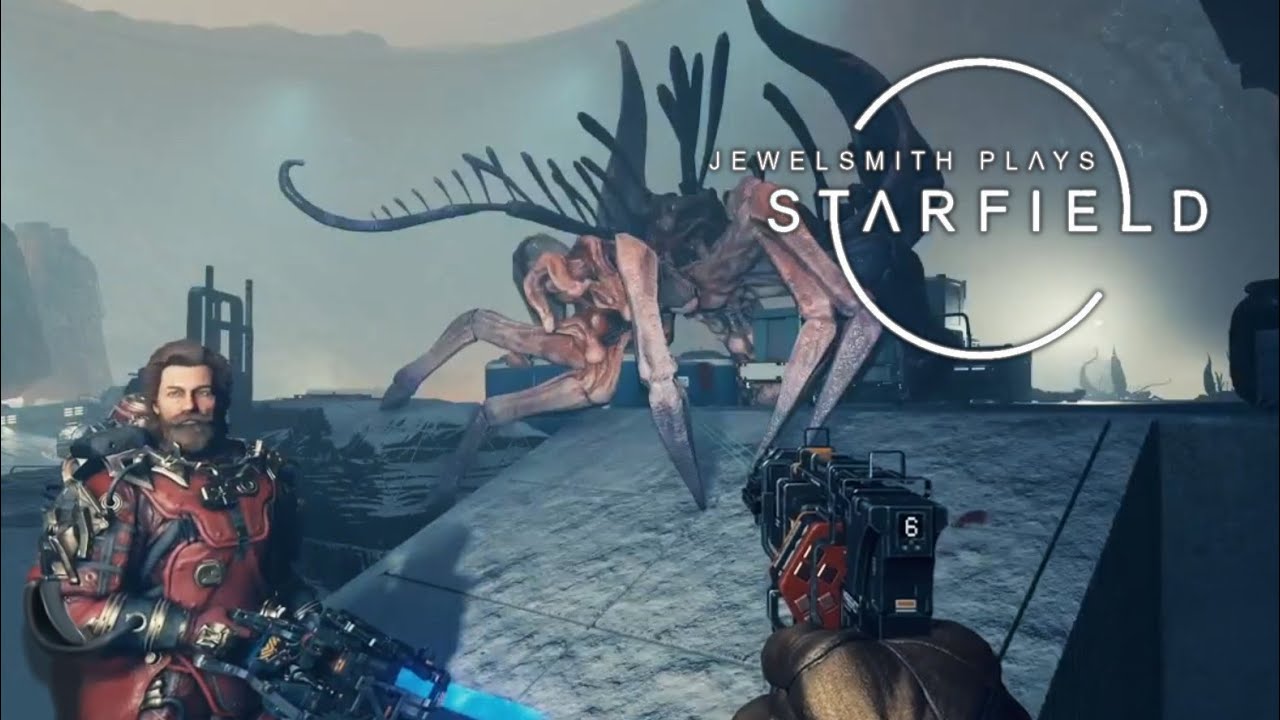 STARFIELD Big Bug Queen / Escaping the Lock / Mathis / Xbox X - YouTube