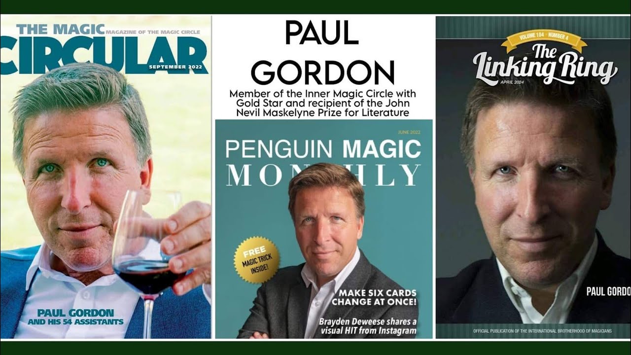 Paul Gordon's Penguin Live Magic Lecture - Promo/Trailer - YouTube
