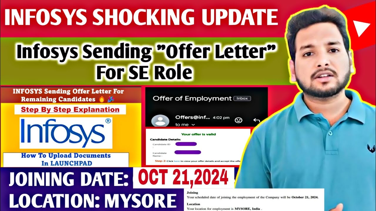 INFOSYS SENDING 700+ CANDIDATES OFFER LETTER | ALL CANDIDATES RECEIVING ...
