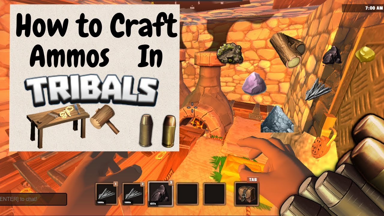How To Craft Ammo In Tribals.io For Begginers! Full Tutorial - Tribals.io Survival - YouTube