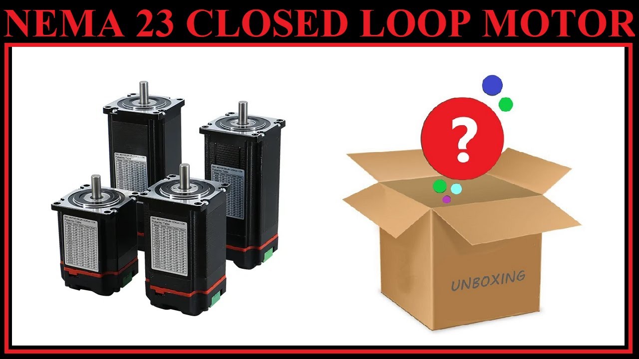 HLTNC Servo Nema23 Closed Loop Integrated Motor 1.2Nm Unboxing - YouTube