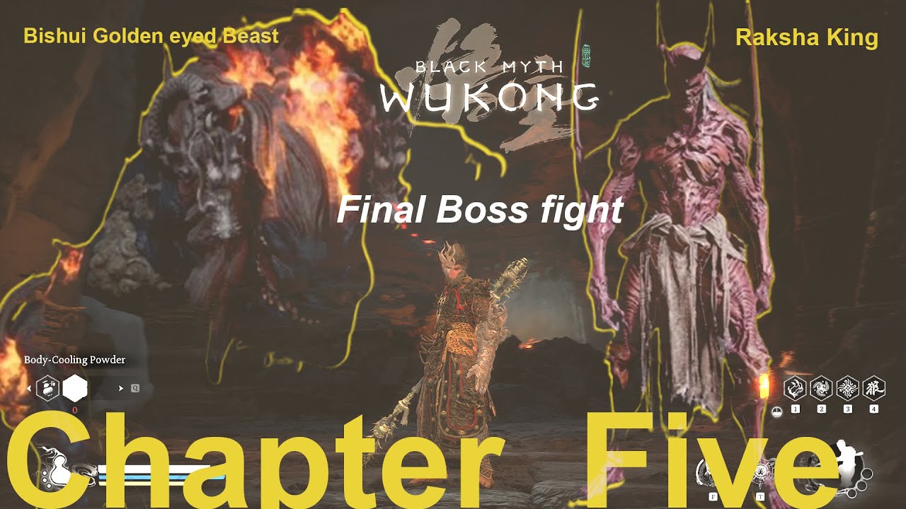 Black Myth: Wukong | Chapter Five Gameplay Par 3 | Epic Boss Fights ...